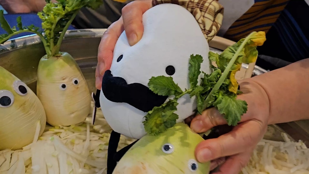 The Detective Egg Official Plushie 20 feat. Green Vegetables Kimchi ...