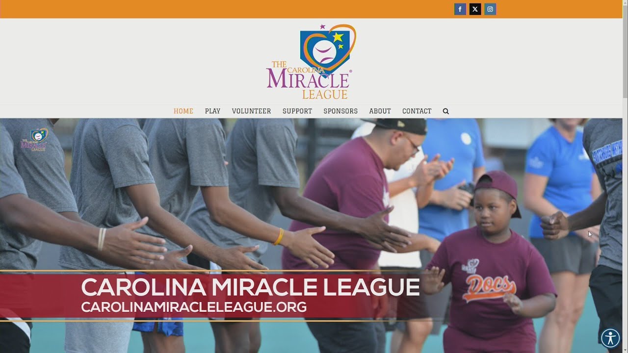 The Carolina Miracle League: Miracles Happen Every Game - YouTube
