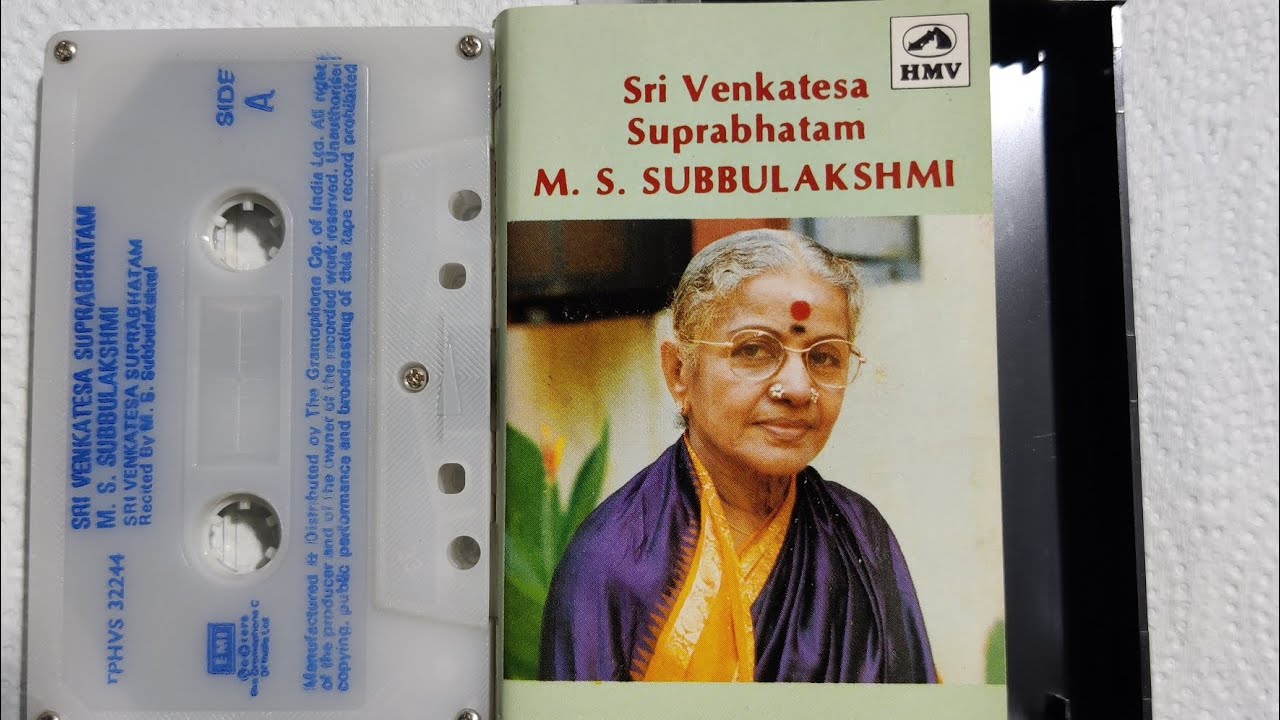 Sri Venkatesa Suprabhatam | M S Subbulakshmi | 1963 Original Record ...