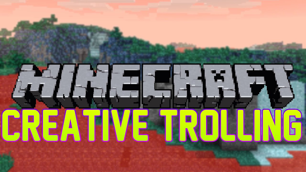 MINECRAFT CREATIVE GRIEFING (PS4 EDITION) - YouTube