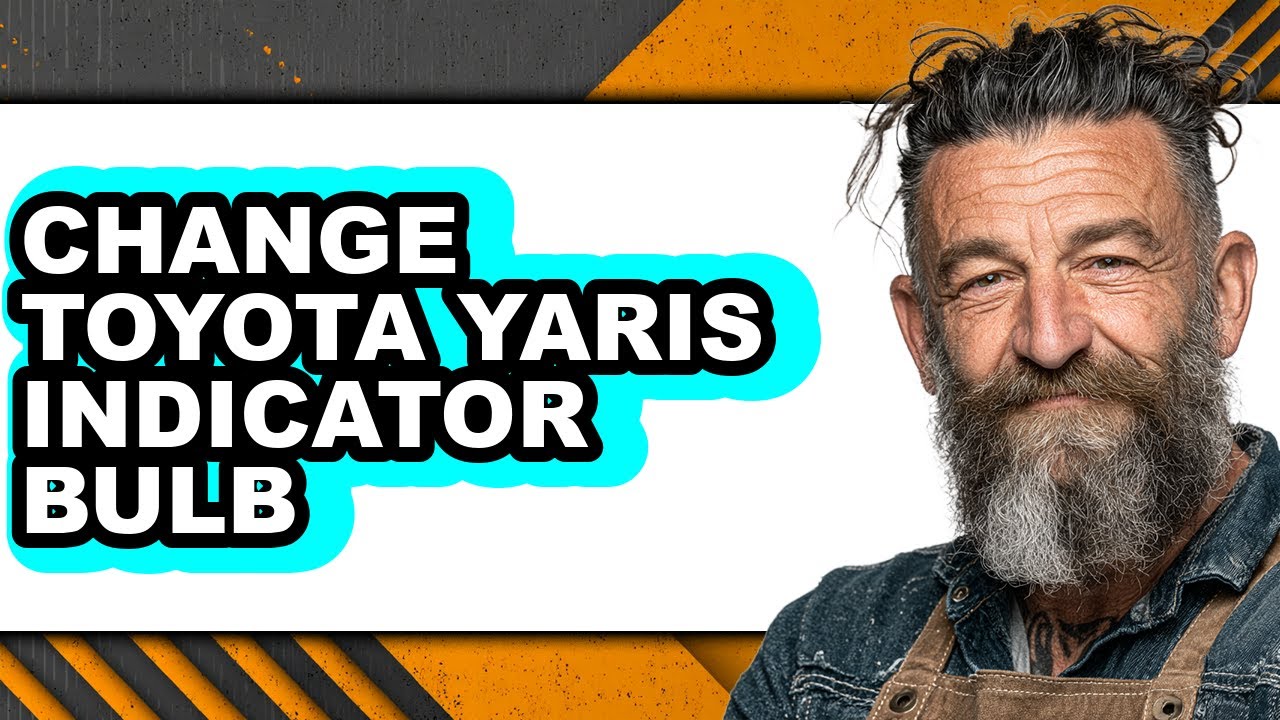 How To Change Toyota Yaris Indicator Bulb (Only Way) - YouTube
