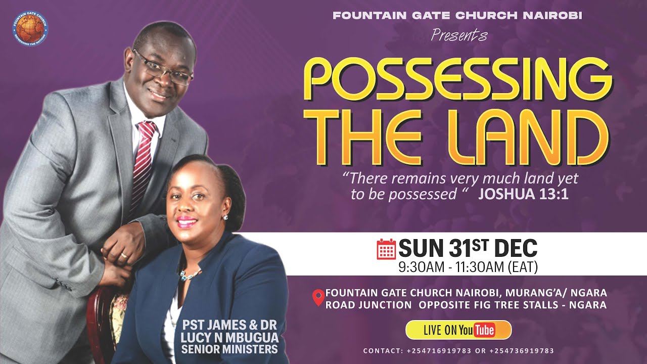 POSSESSING THE LAND _PART 10_ JAMES MBUGUA - YouTube
