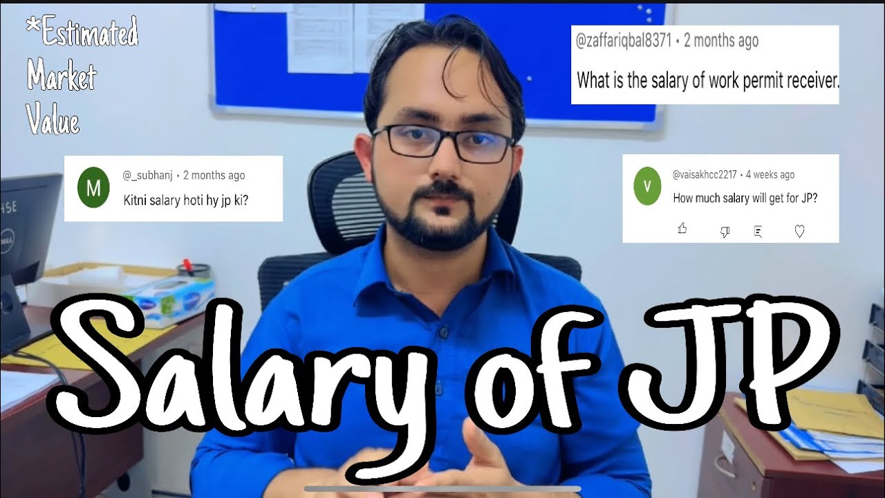Salary of Job Performer (JP) Based on 4 Major Factors | Estimated ...