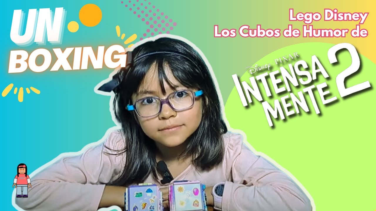 Los cubos de humor de Intensamente 2. Lego. Unboxing y armado. - YouTube