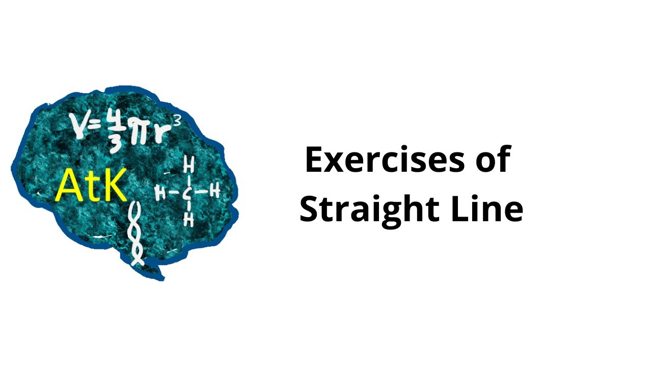 Exercises of Straight Line - YouTube