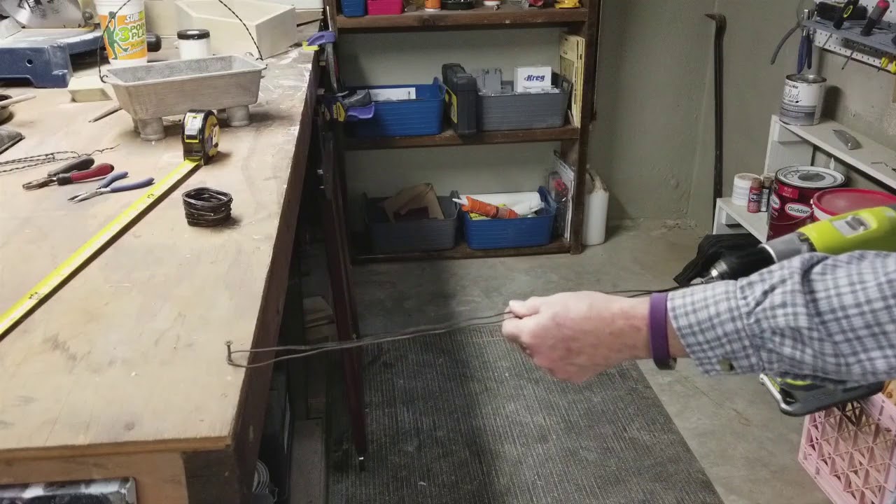 My Repurposed Life how to make a twisted wire handle - YouTube