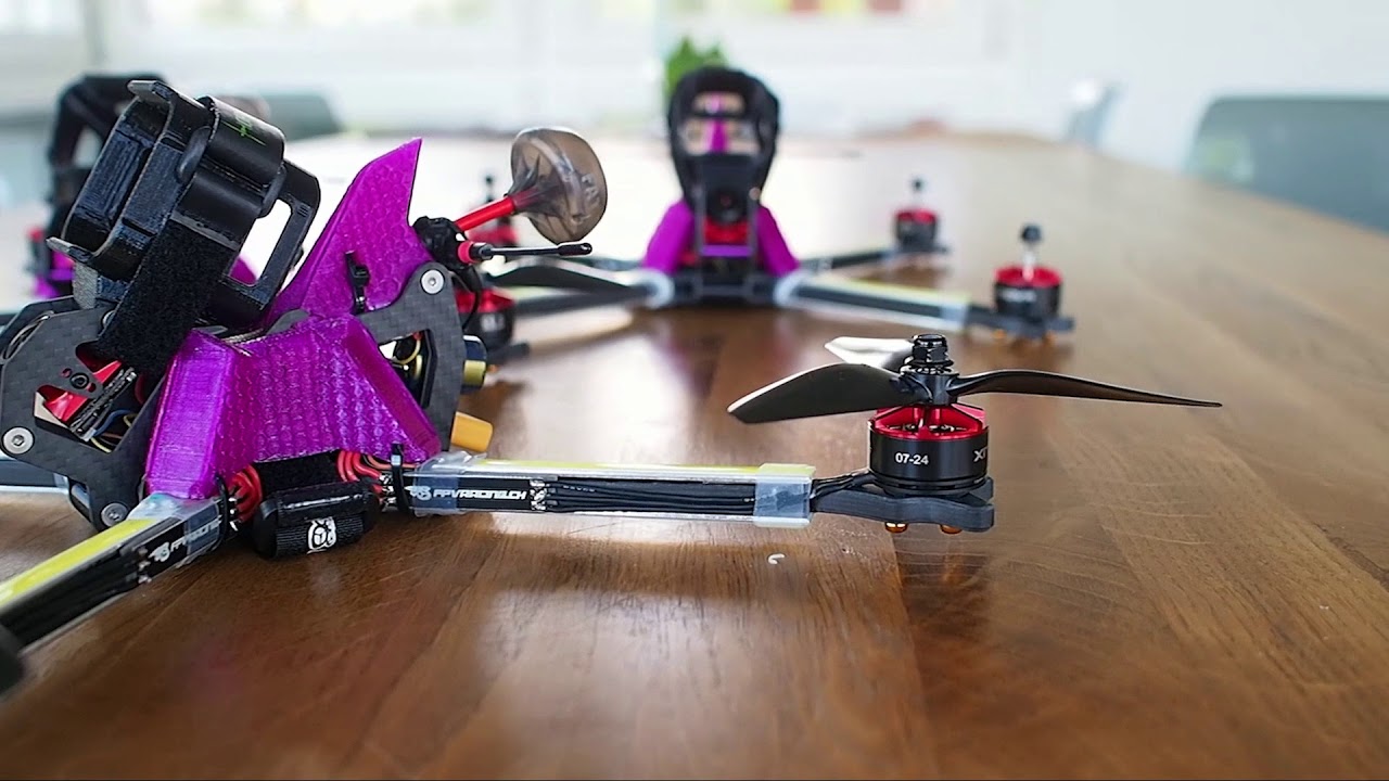 Let me introduce the DCL 2018 RACE COPTER of the SWISS BLACK KITES ...