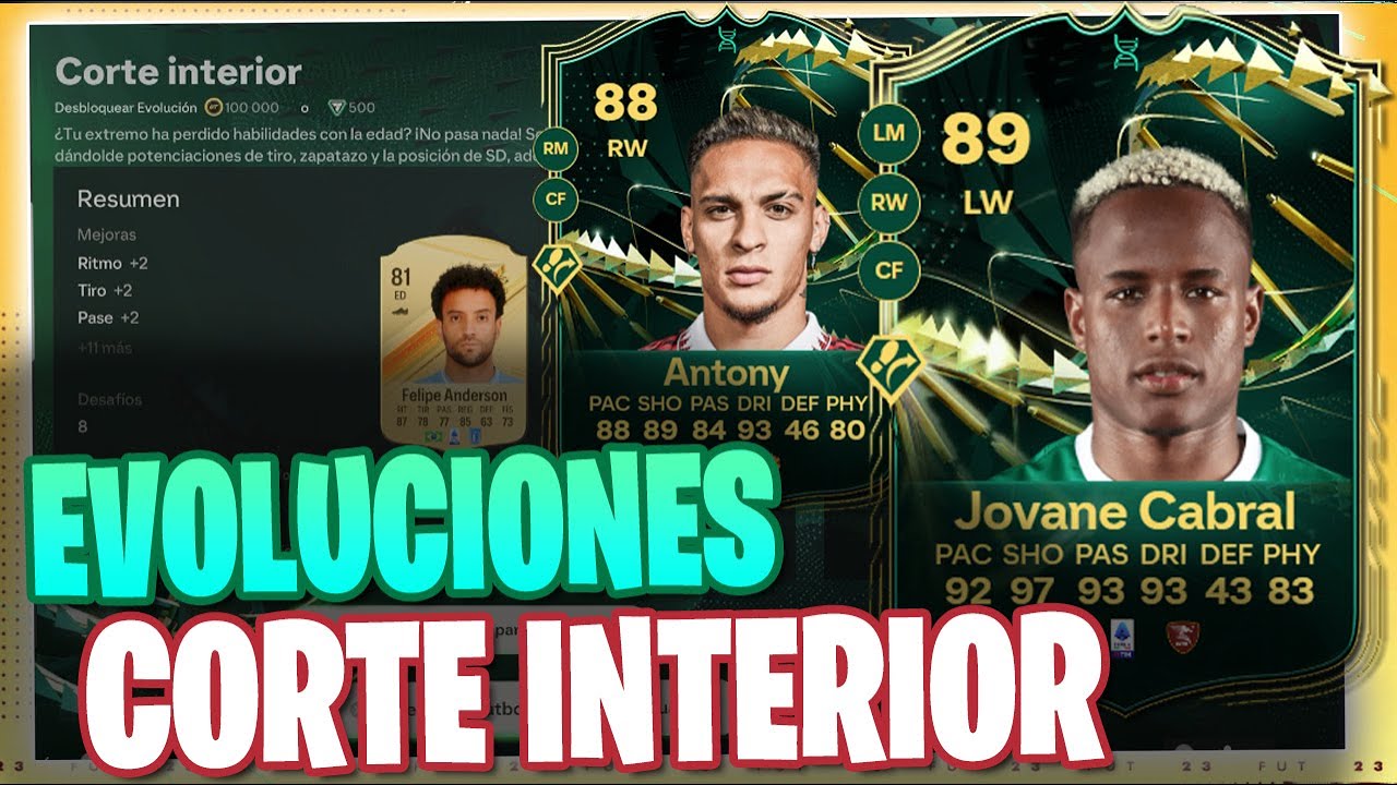 CORTE INTERIOR: ¿Cuál es la mejor opción? ⭐ CUT INSIDE FC 24 EVOLUTION ...