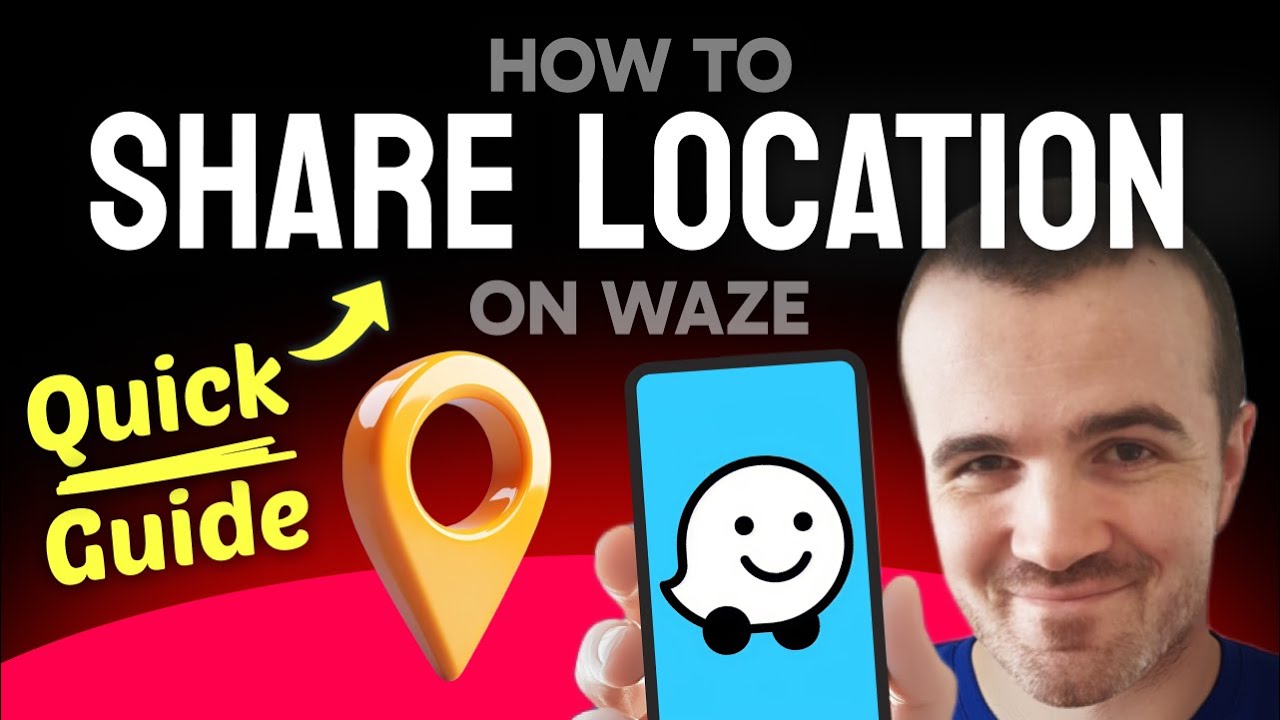 How to SHARE a Waze Location (Step by Step) 2025 - YouTube