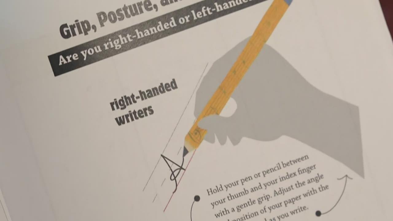 Snail Mail Guide to Cursive Writing Practice - YouTube