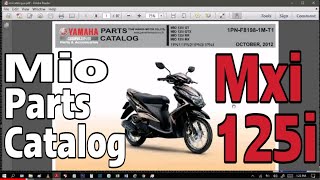 Mio I 125 Parts Catalog | Reviewmotors.co