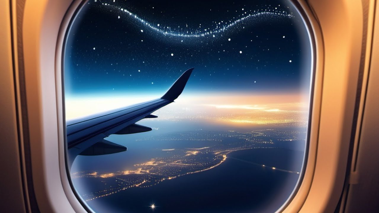 10 Hours of Airplane Cabin Sounds | Soothing White Noise - YouTube
