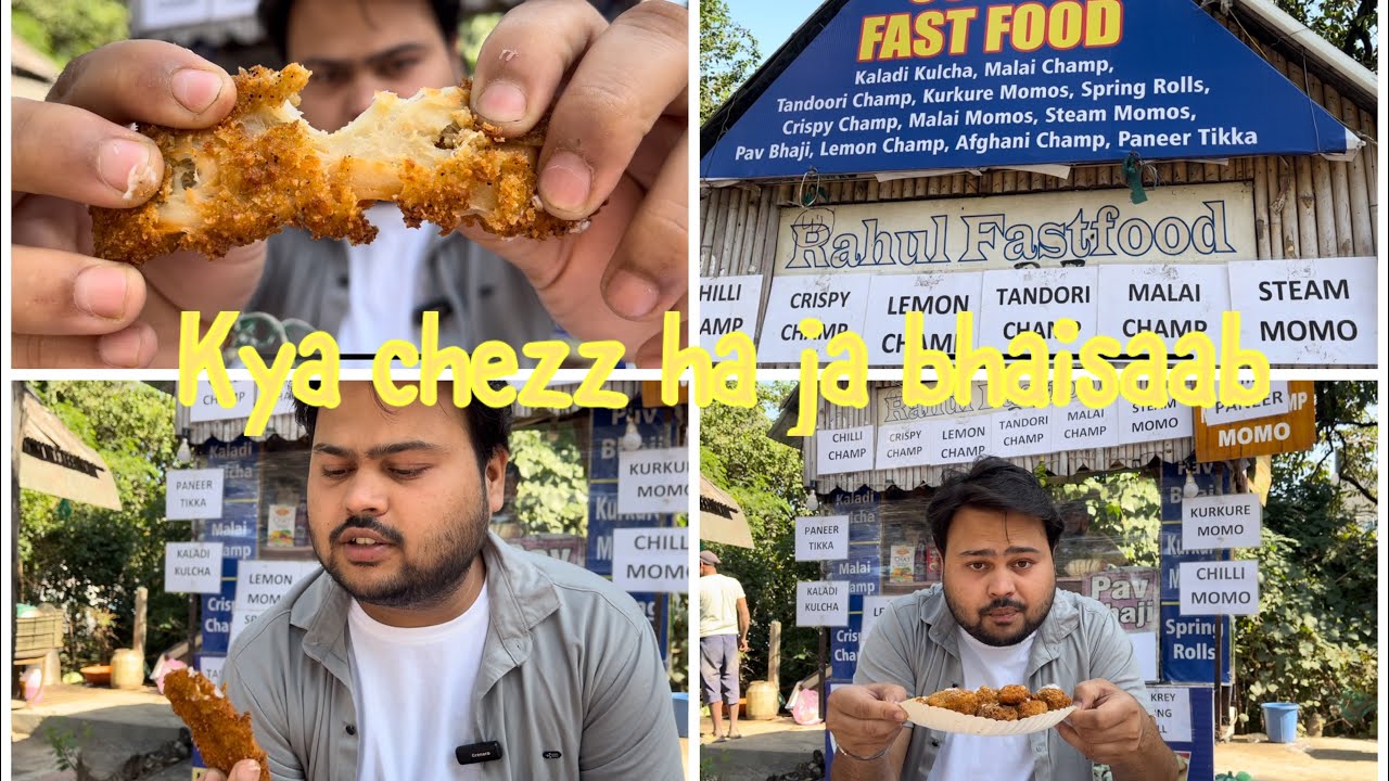 Kurkure chaap; momos ! Spring roll , mushroom || crispy || crunchy ...