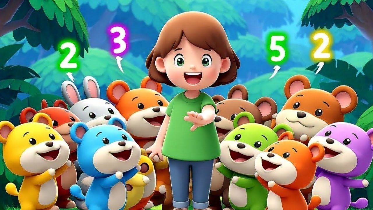 Counting in the Jungle: Fun Learning Song for Kids - YouTube