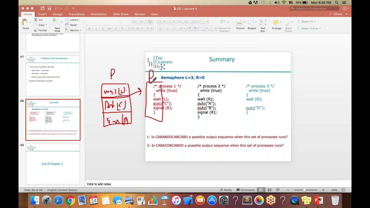 Operating System | CH 5 Synchronization Part3 + Revision - YouTube
