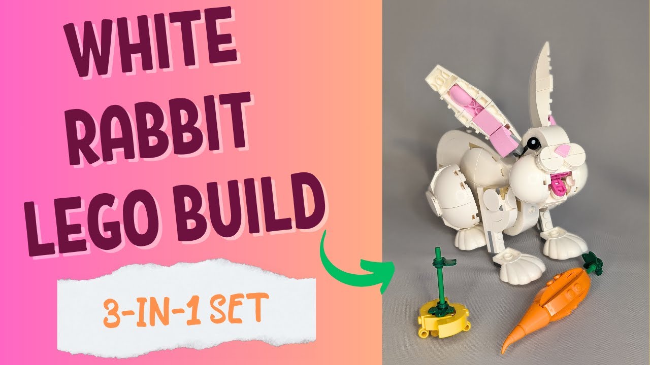 White Rabbit LEGO Build - YouTube