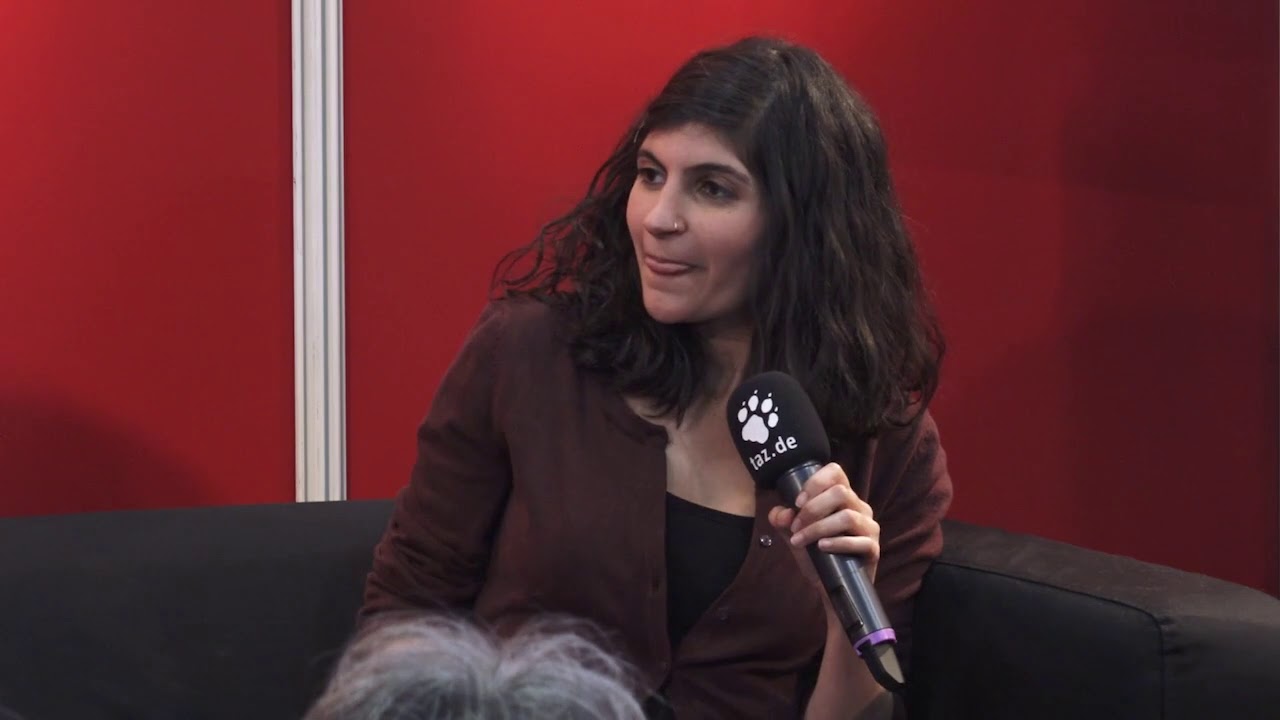 taz Studio Buchmesse: Shida Bazyar "Nachts ist es leise in Teheran ...
