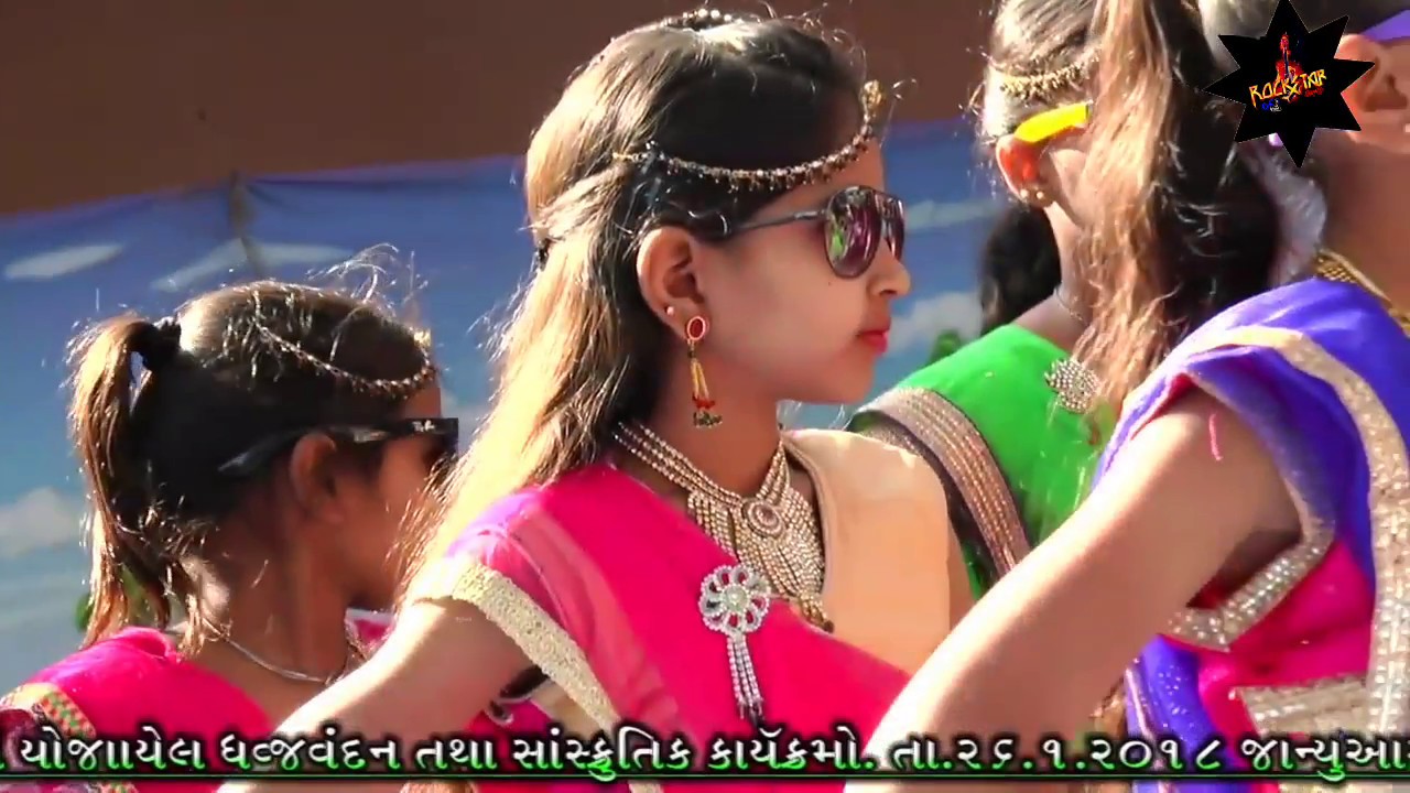 School garba dance|rock star of goga - YouTube