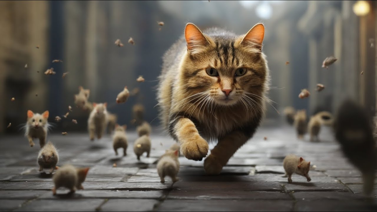 The tale of The Cunning Cat and the Clever Mice | Stories for Kids ...