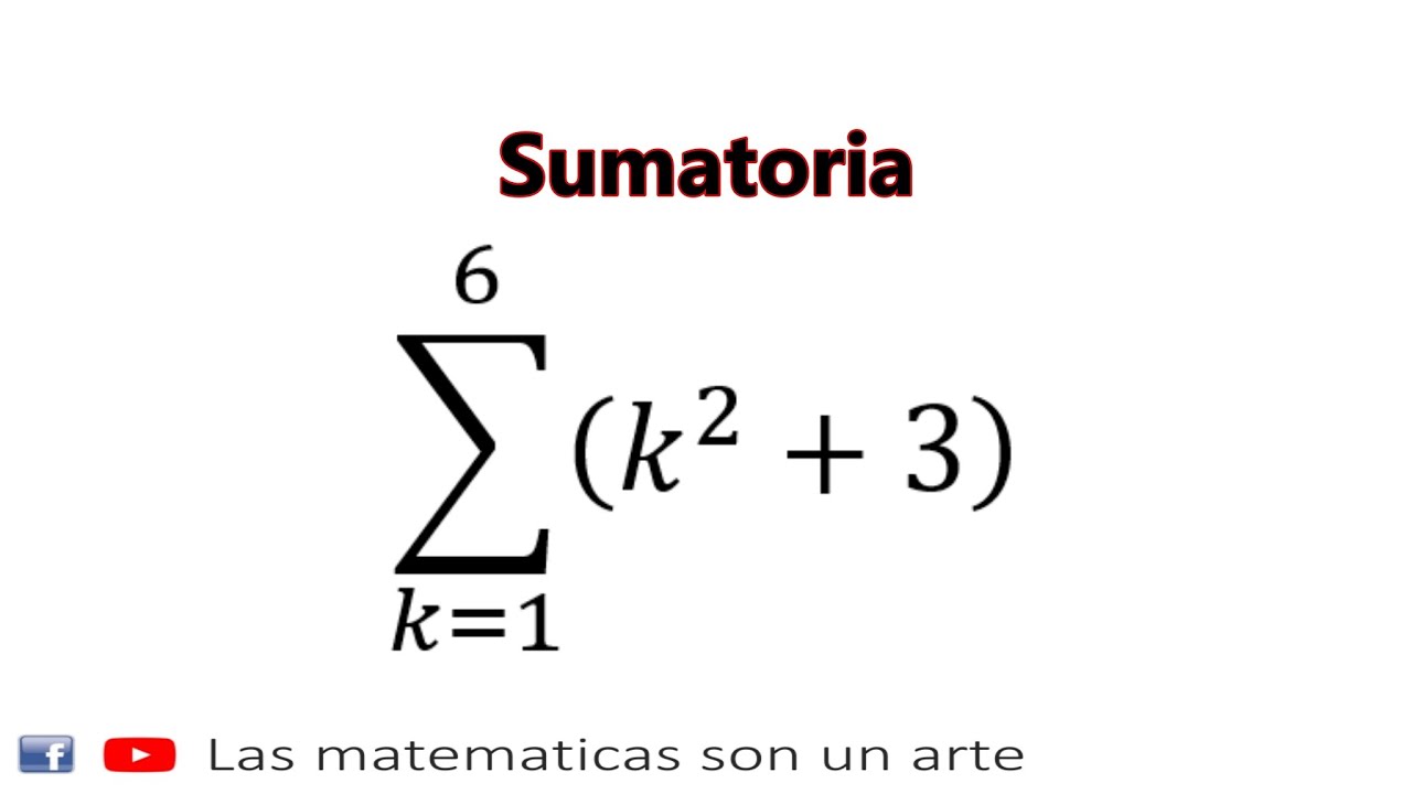 Sumatoria utilizando propiedades. - YouTube