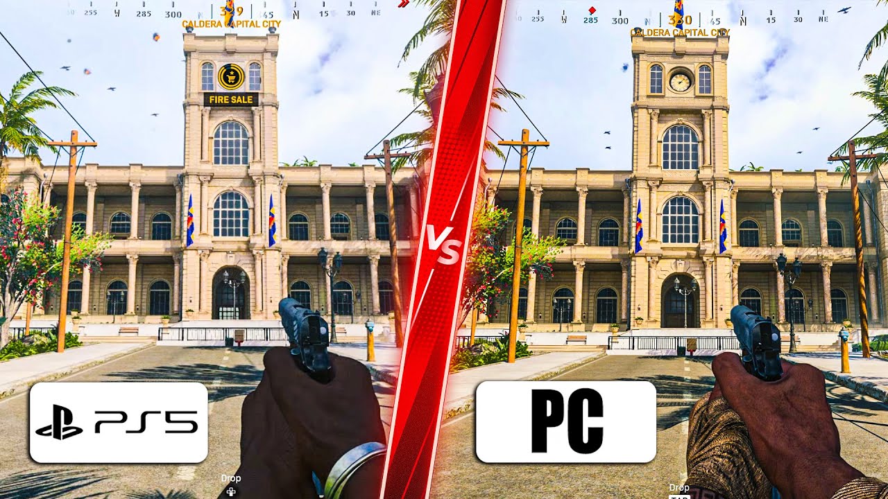 Warzone Pacific PS5 vs Warzone Pacific PC - Direct Comparison ...