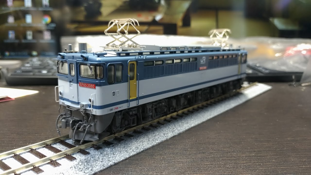 【16番】KATO HO EF65 2000番台を走らせる【HO】 - YouTube