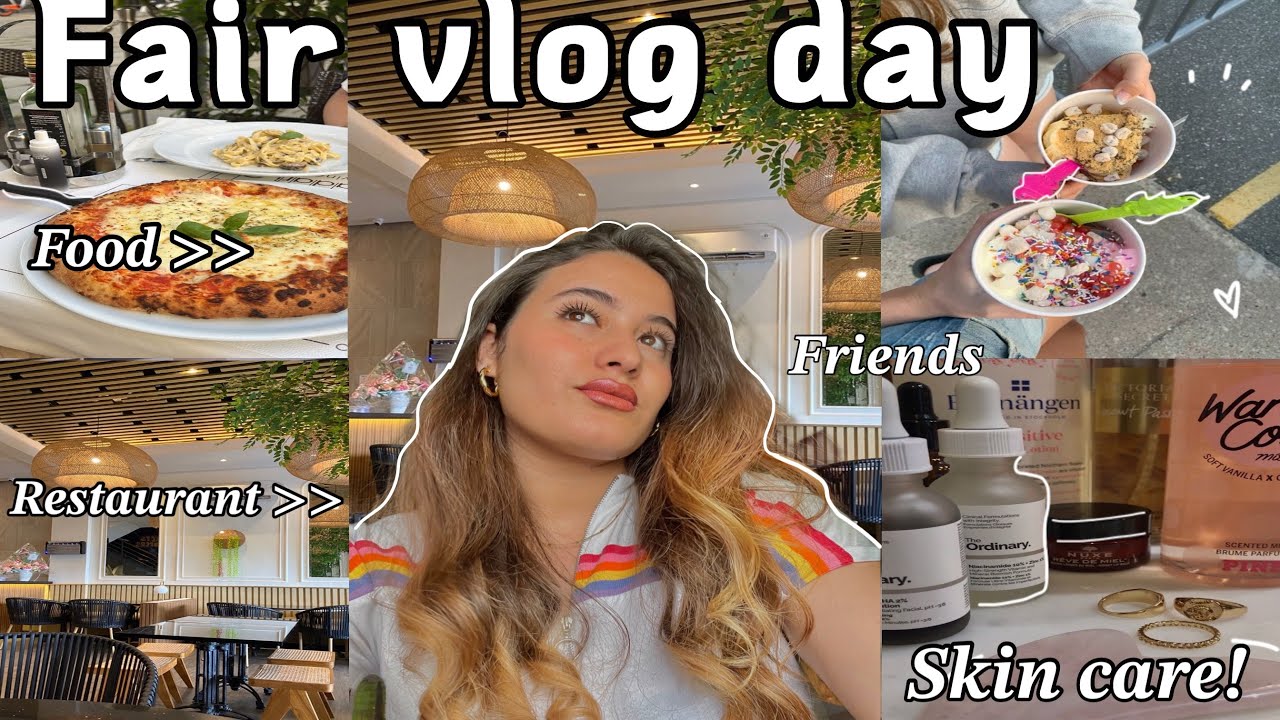 Vlog:FAIRY 💗VLOG WITH MY FRIENDS(friends happy 🎀,food 🍔,skincare 🧴🧼🪄 ...