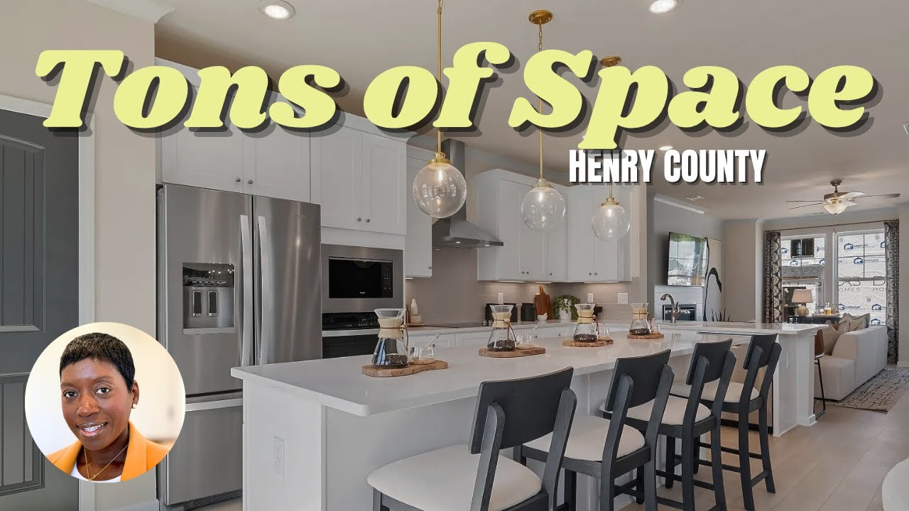 Would You Live in This Beautiful Atlanta Town House? | Hampton GA - YouTube