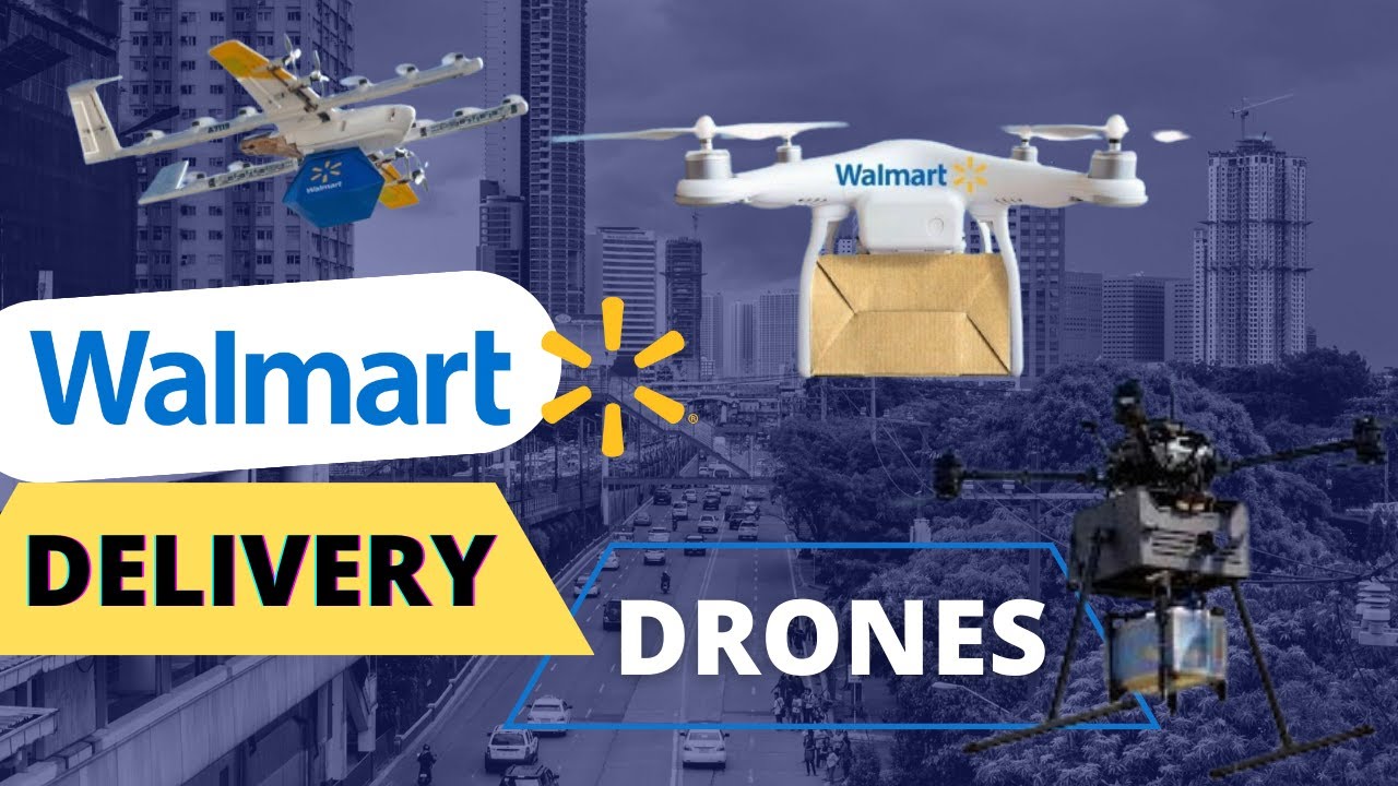 Wal-Mart's Drone Delivery Service & Expansion Plans #walmart #drones - YouTube