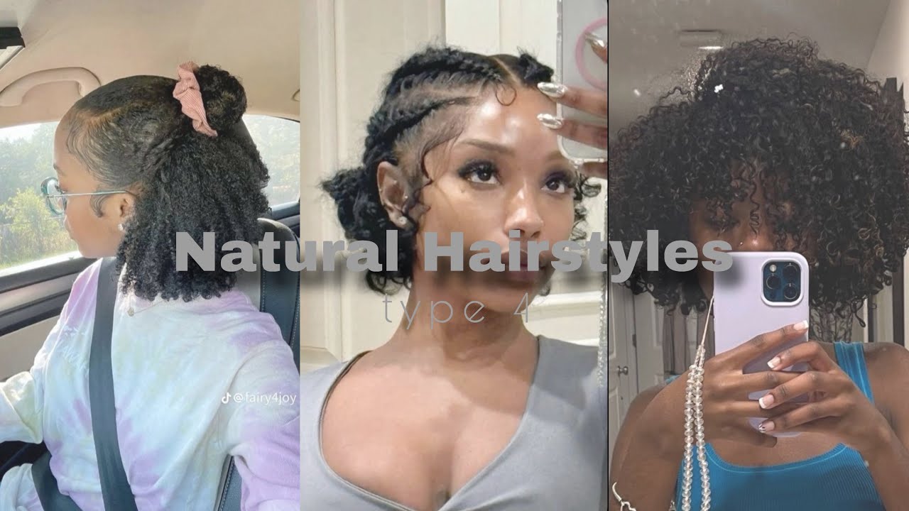 type 4 | natural hairstyles | tiktok compilation - YouTube
