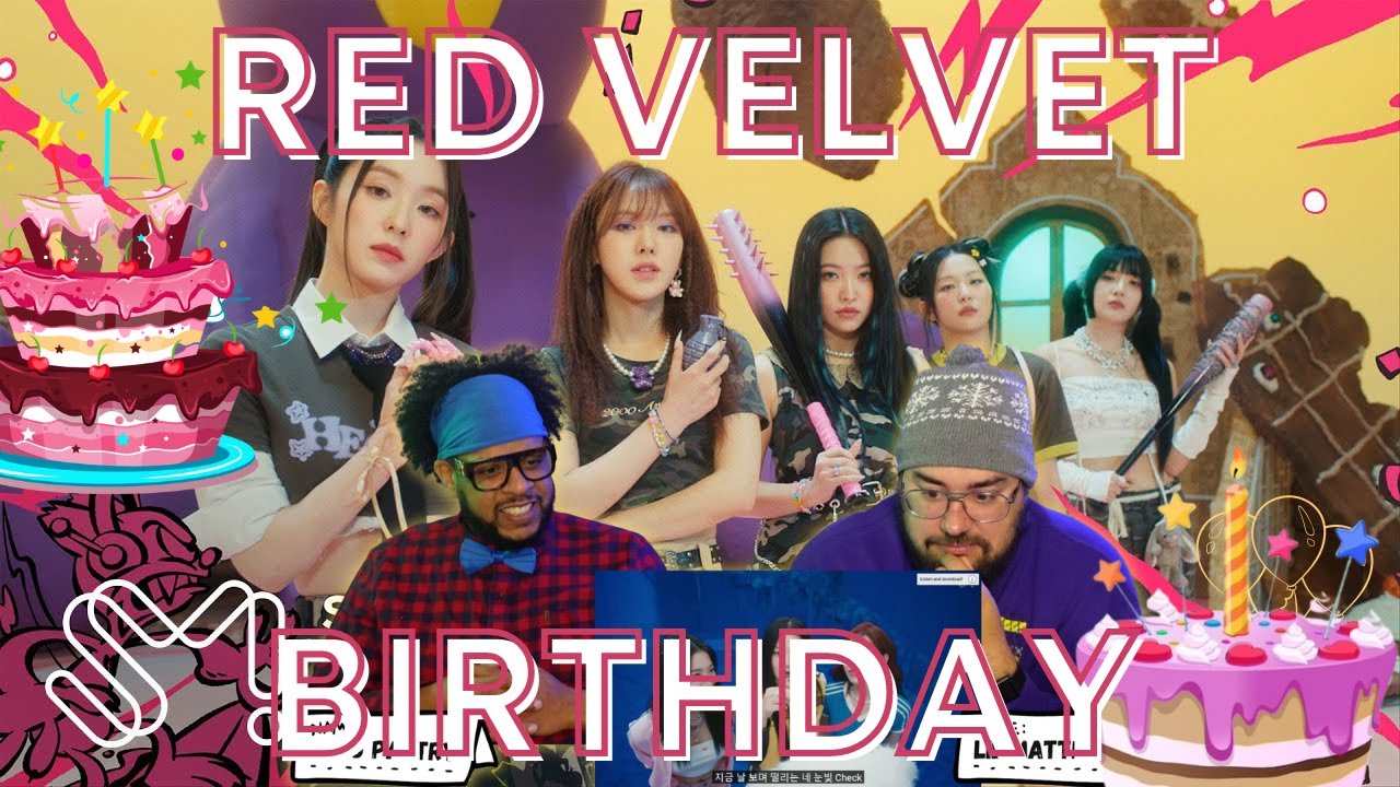 Red Velvet 레드벨벳 'Birthday' MV Reaction - YouTube
