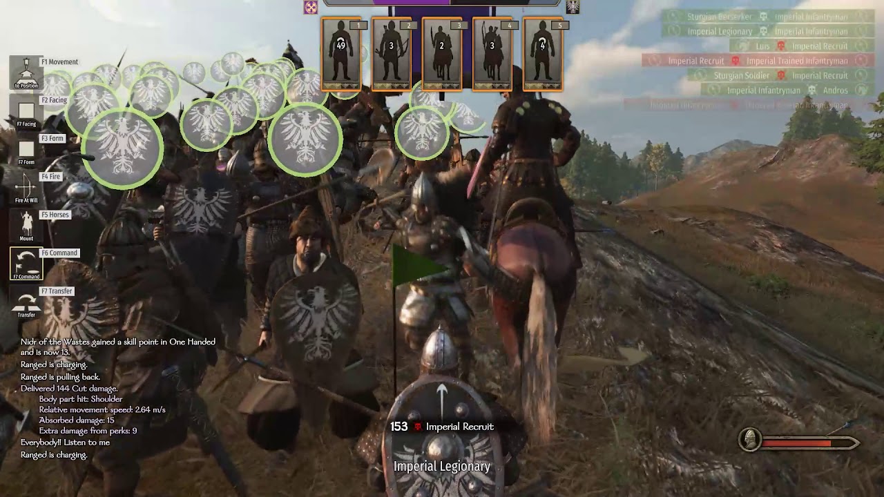 Mount & Blade II Bannerlord: Glaive is overpowered - YouTube