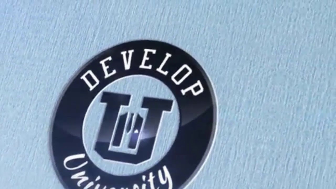 Develop University logo | Logo Preview Animation - YouTube
