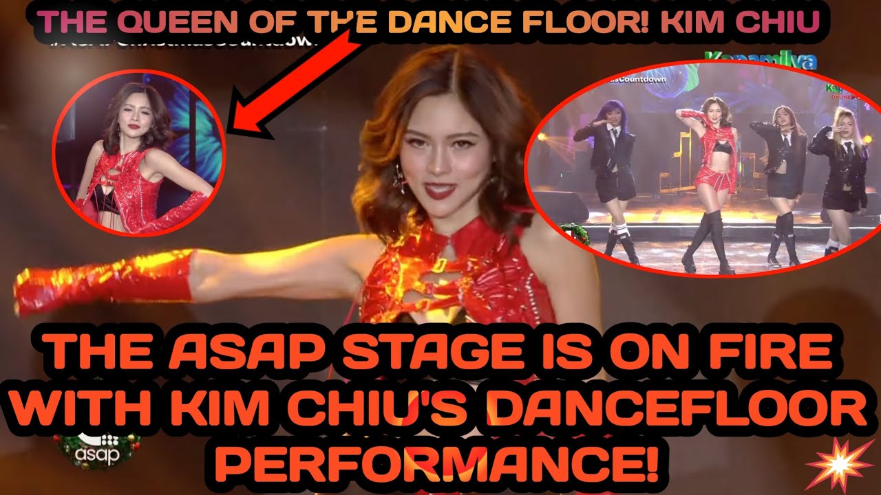 The ASAP stage is on fire with Kim Chiu's dancefloor performance!🥰👏👏 ...