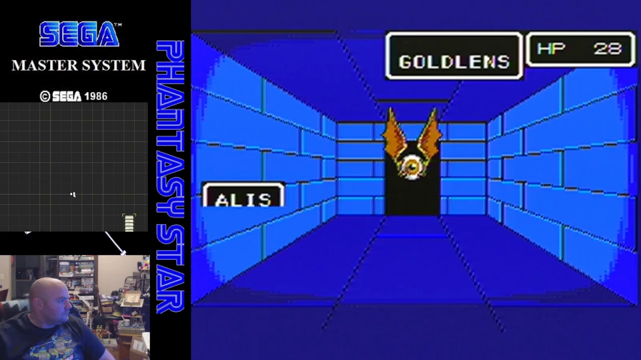 Phantasy Star Pt.2 Sega Master System First play through. Map Maker ...