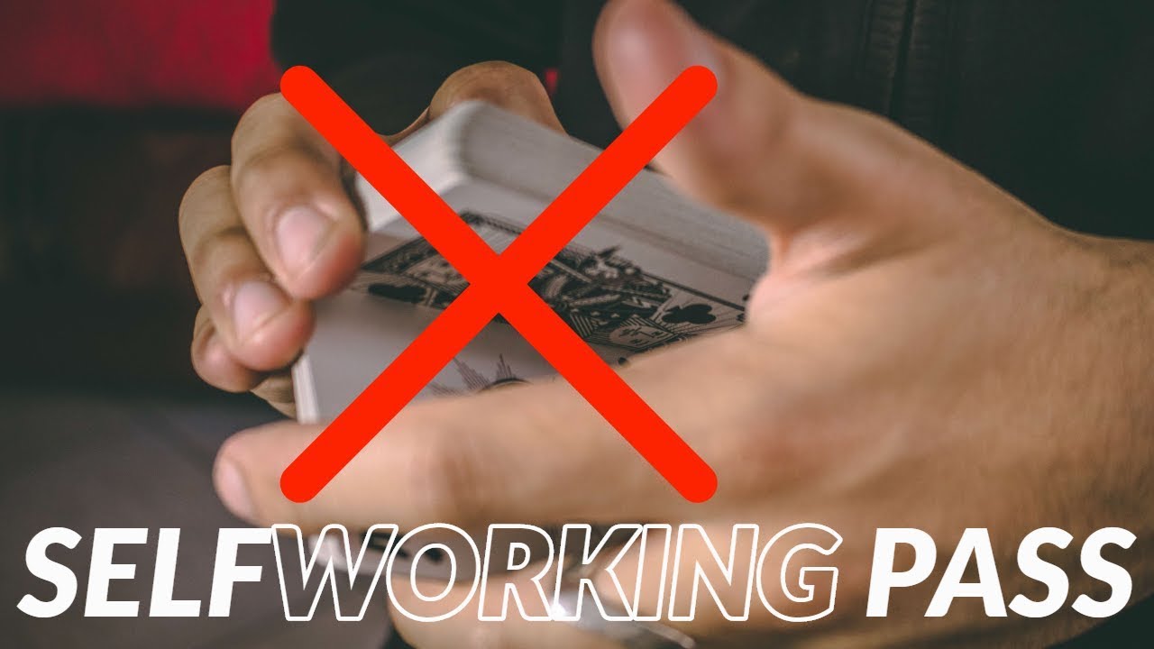 Self Working Pass - Card Trick Tutorial - YouTube