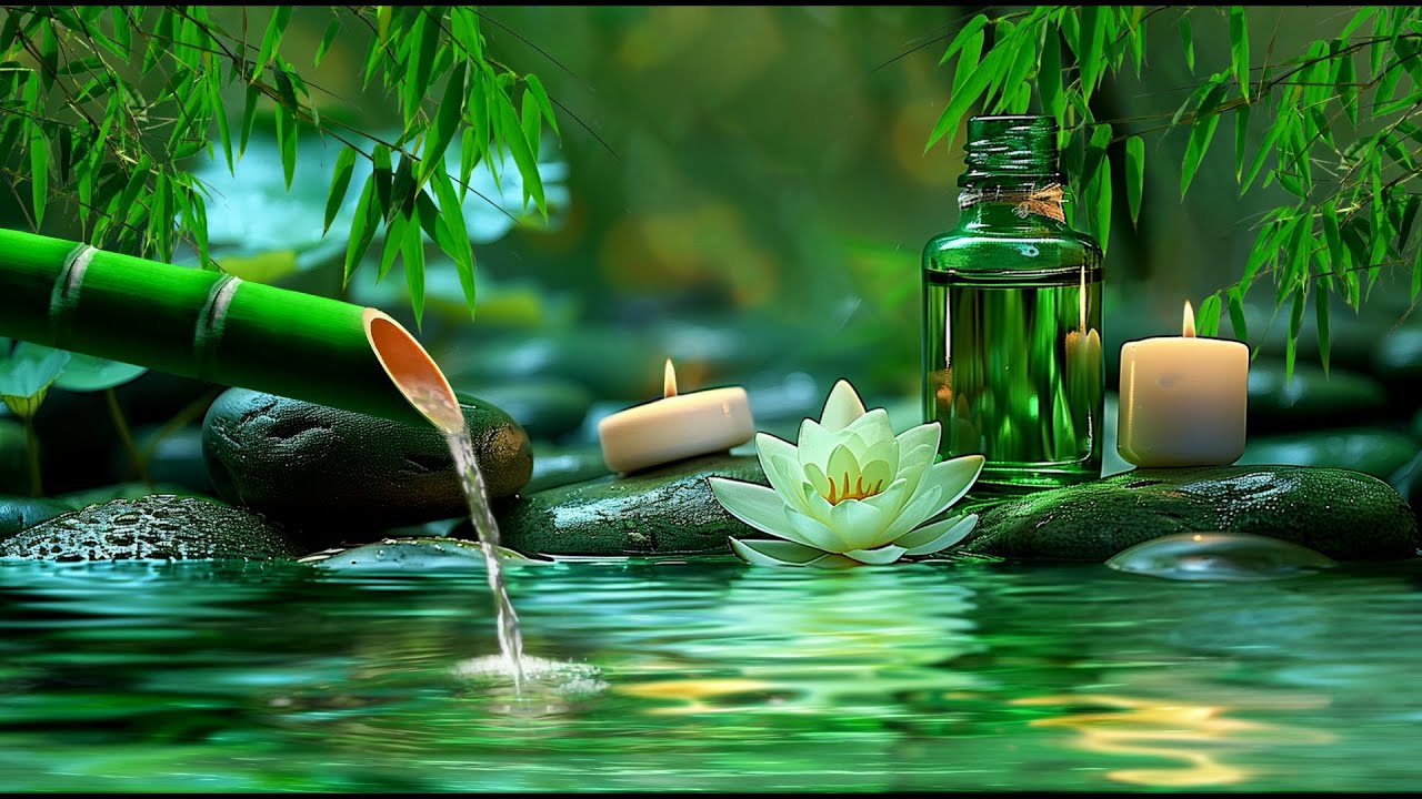 Soothing Relaxation Music, Relaxing Piano Music, Sleep Music, Water ...