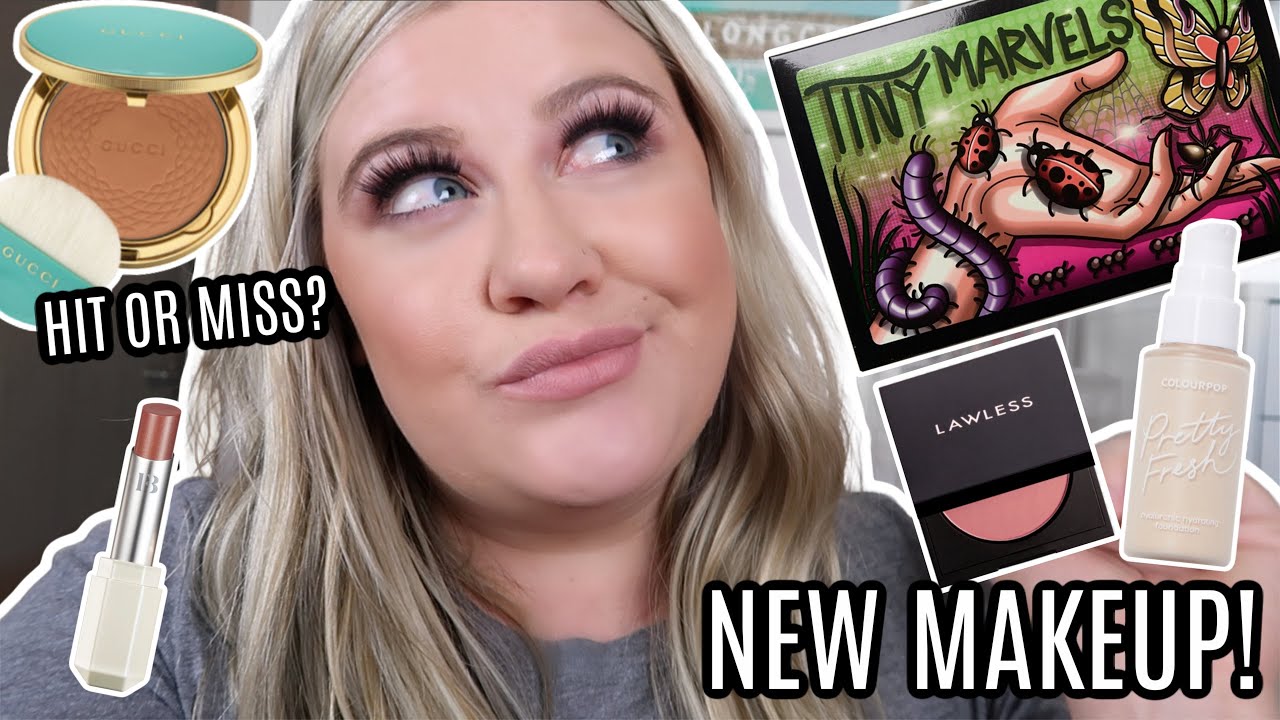 TESTING HOT NEW MAKEUP! SYDNEY GRACE X MEL THOMPSON, COLOURPOP PRETTY ...