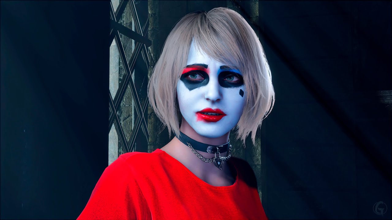 Resident Evil 4 Remake | Ashley Graham in Harley Quinn Outfit PC Mod ...