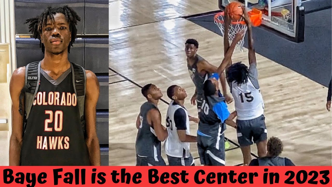5-Star Baye Fall Dunks Everything! - YouTube