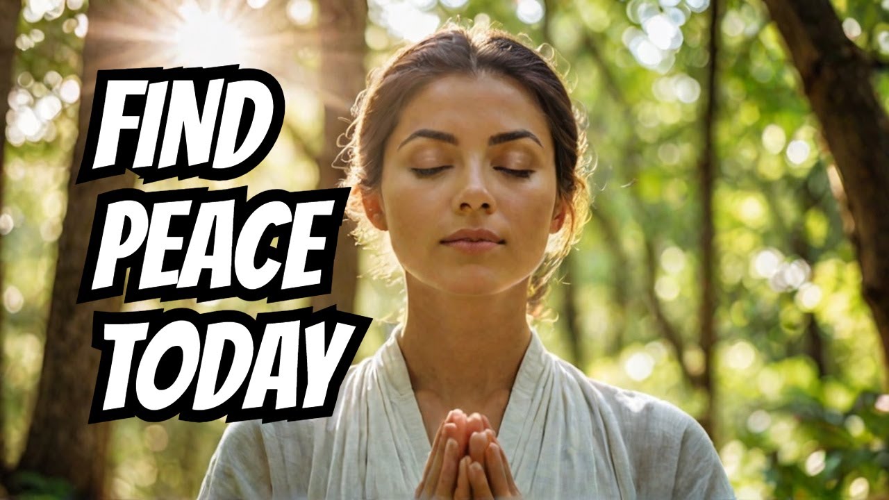 The Secret to Finding Peace and Joy Today - YouTube