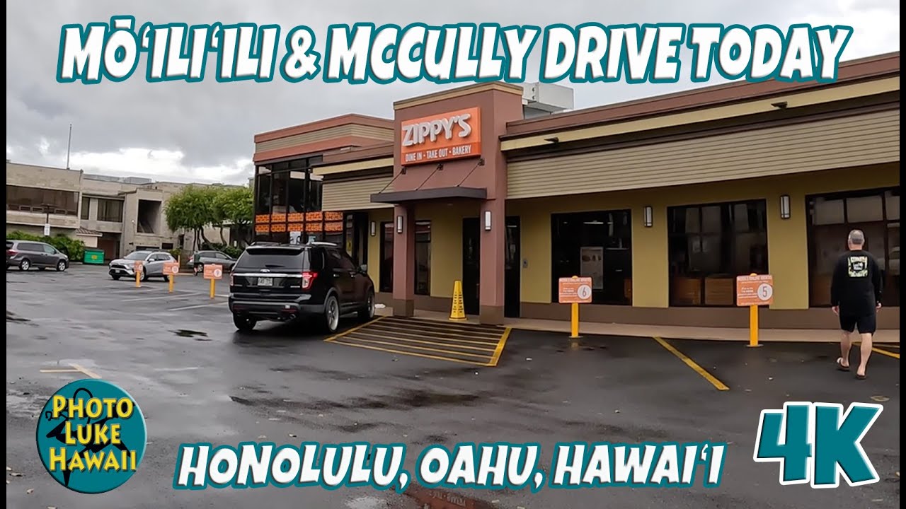 Cloudy Hawaii Moiliili & McCully Drive Today RAW Unedited February 20 ...