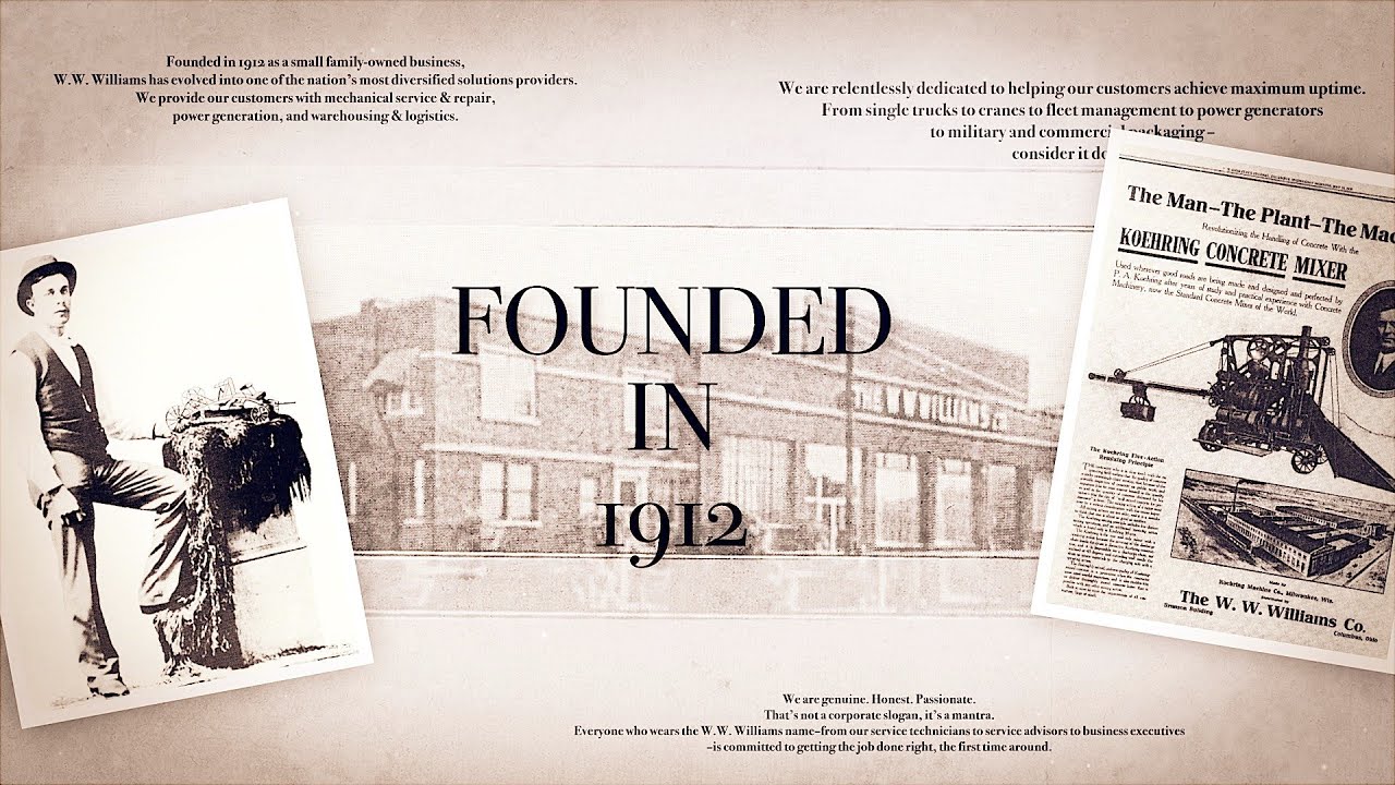 W.W. Williams Company Video - YouTube