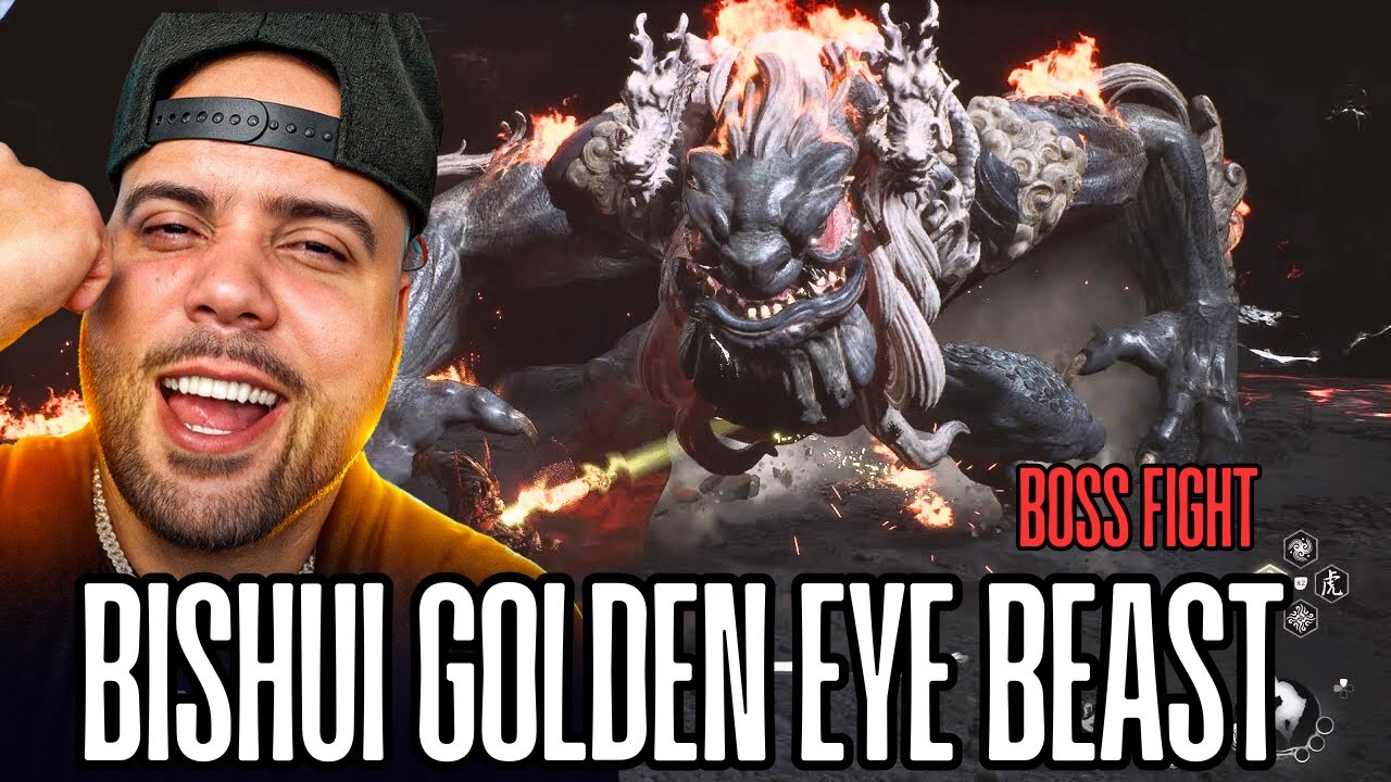 ⚠️ Bishui Golden Eyed Beast | Boss Fight | First Playthrough - YouTube