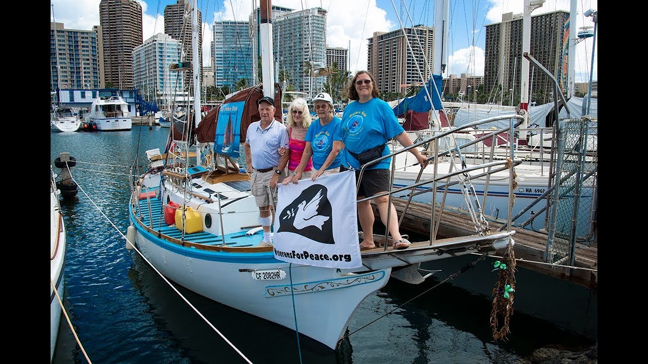 'Golden Rule' sailboat aims to retrace 1958 anti-nuke Pacific voyage ...