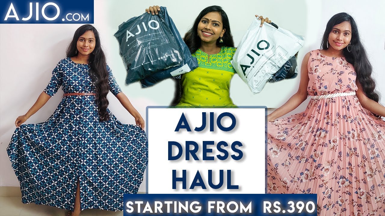 Ajio Shopping Haul | Ajio Try - On Haul 2021 | Kurtas | Best Ajio Haul ...