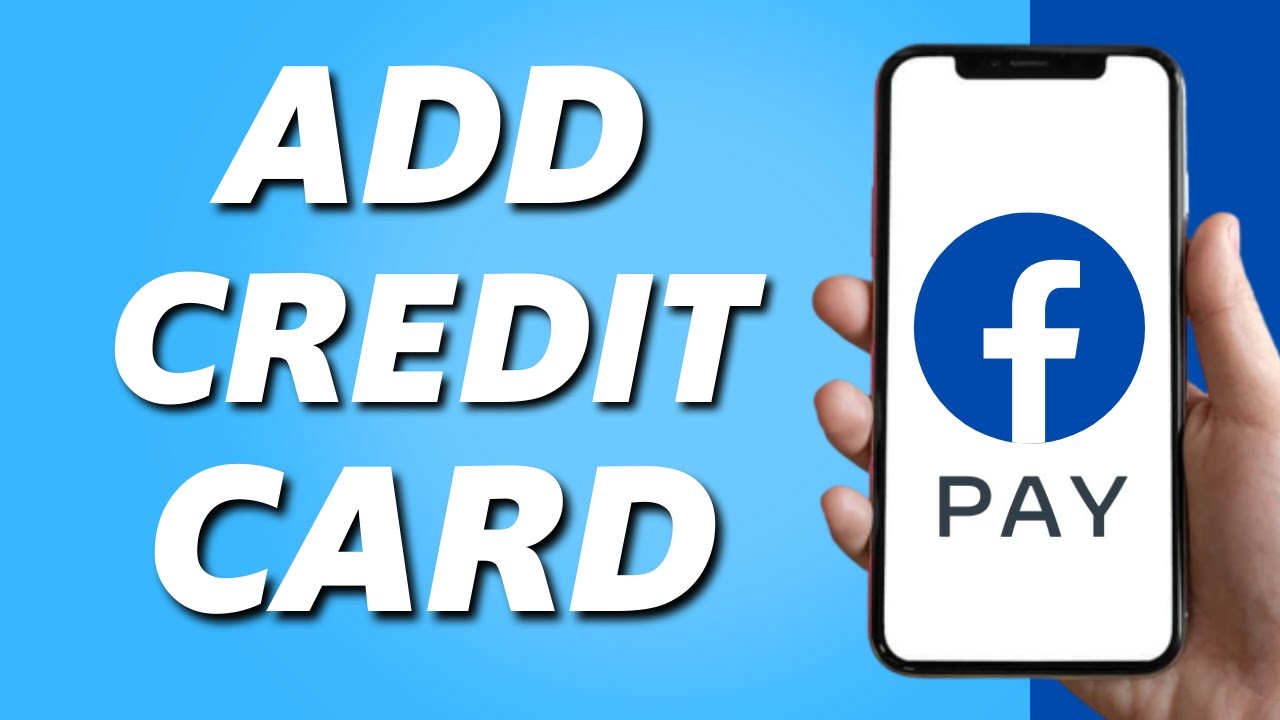 How to Add Credit Card to Facebook (Quick & Easy) - YouTube