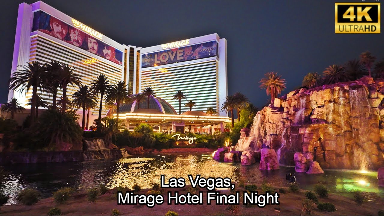 The Mirage final day, Final Day of the Iconic Hotel and Casino Las ...