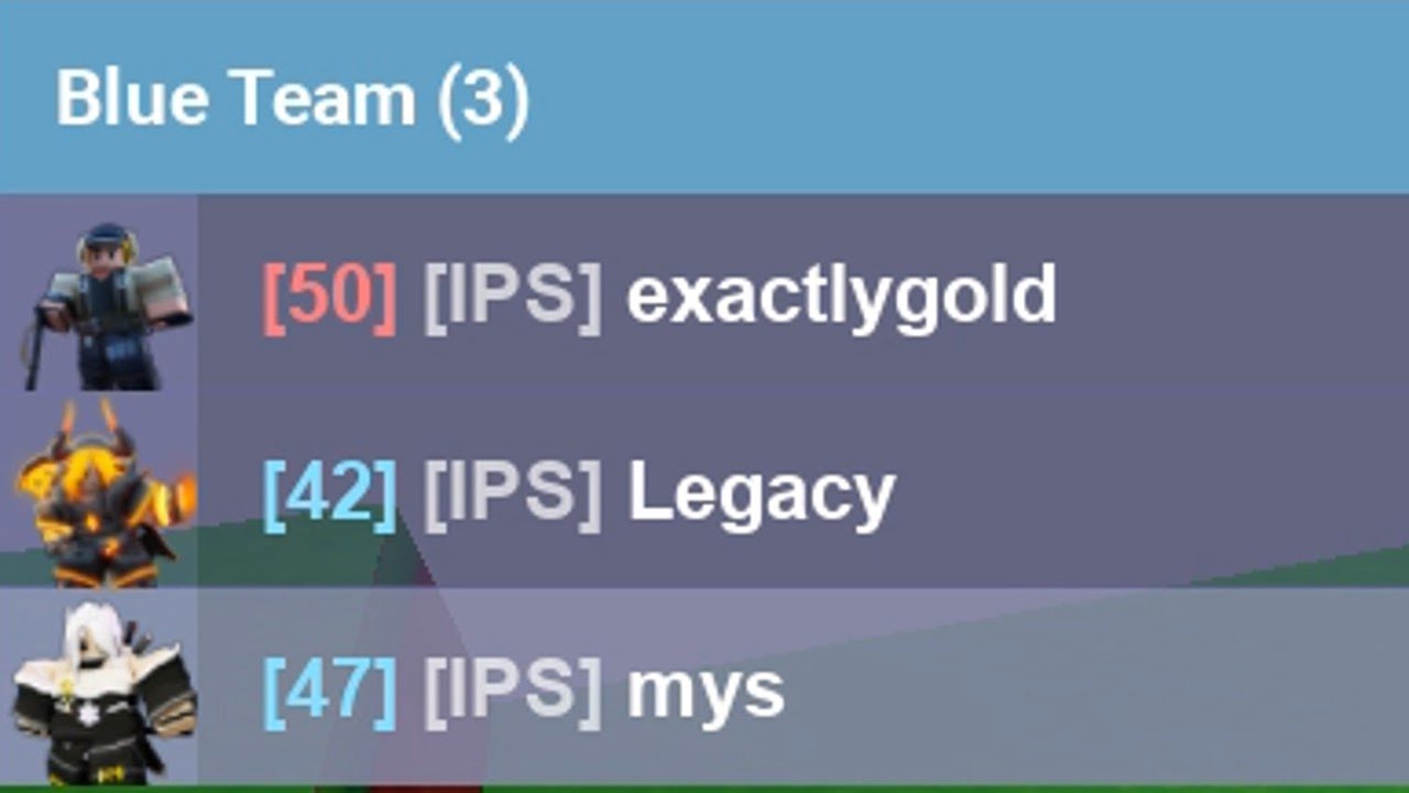 3 IPS Members Go Against A L8R Clan Member.. (Roblox Bedwars) - YouTube