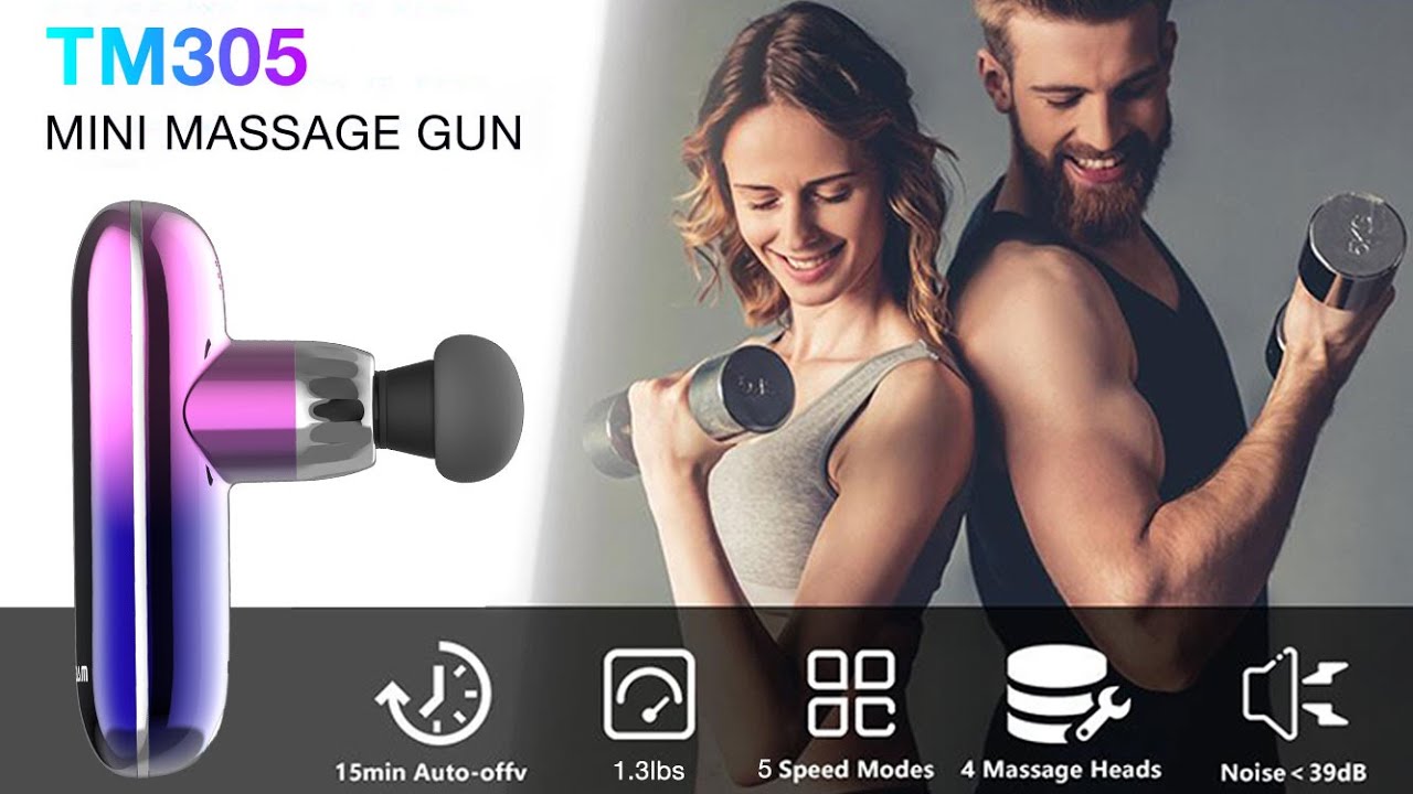 Centurylux Mini Massage Gun TM305丨Handheld Massage Therapy Gun丨Percussion Deep Tissue Massage ...